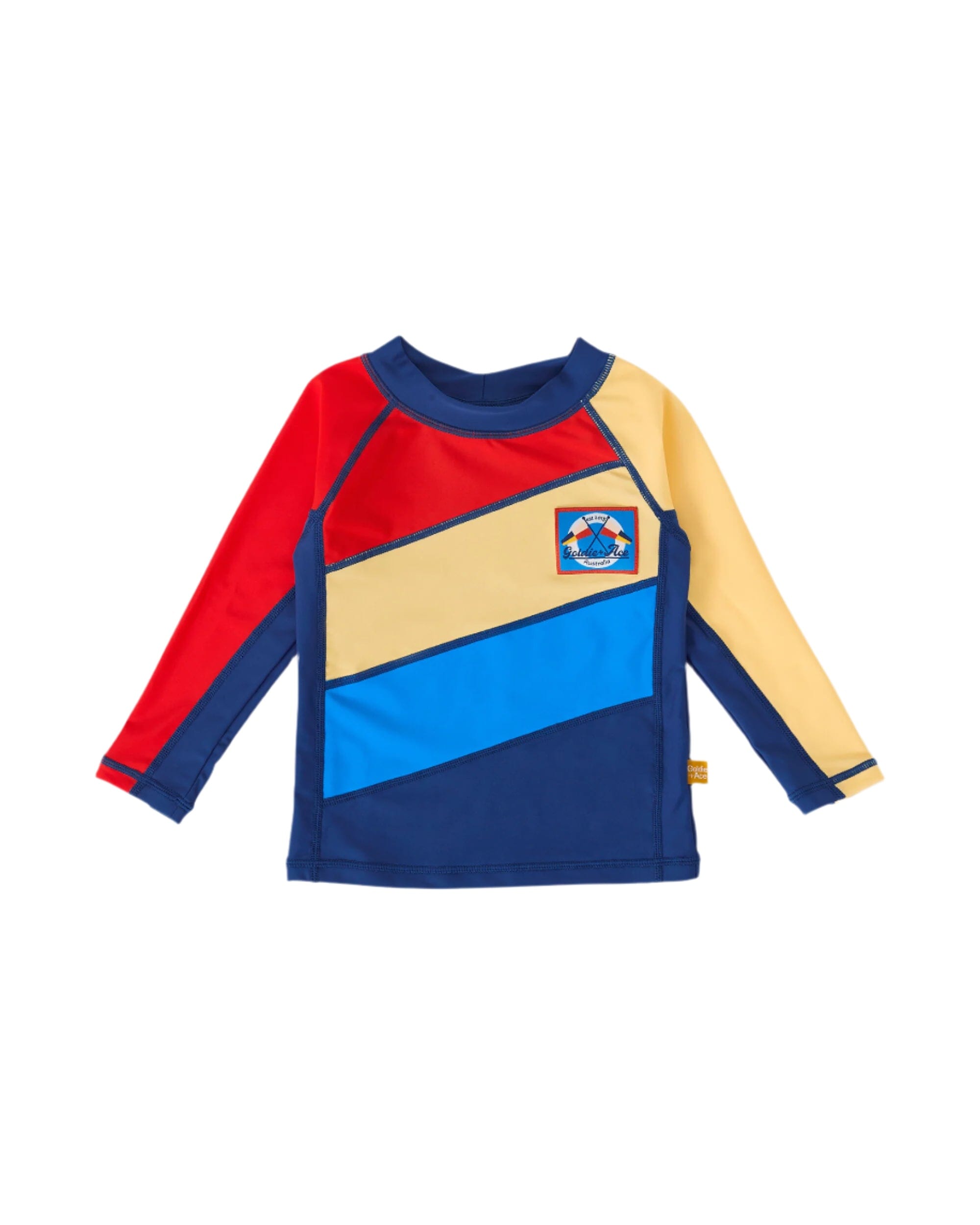 Goldie & Ace - Nautical Flag Rashguard