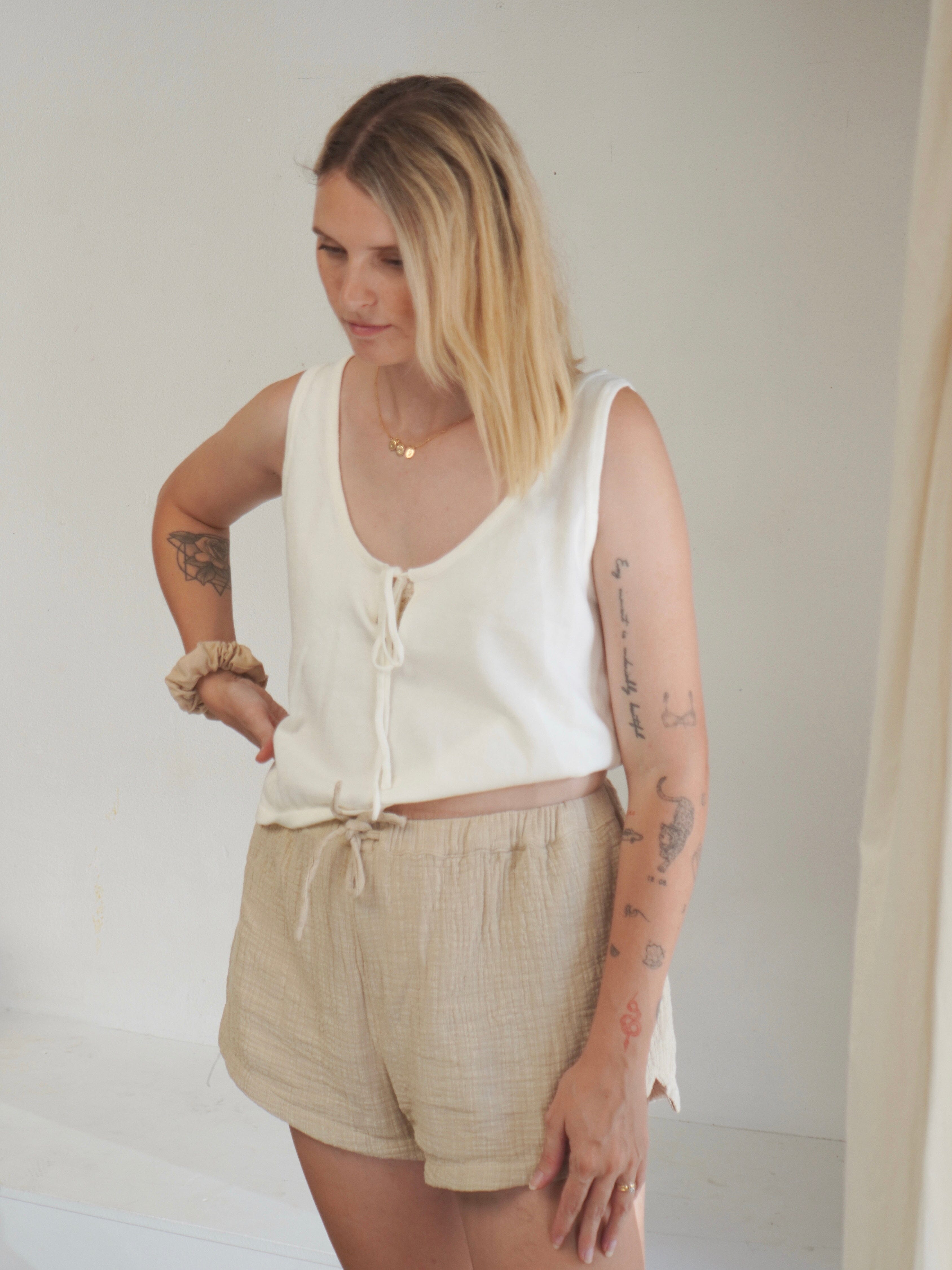 Ziggy Lou - Women's Romy Top | Milk