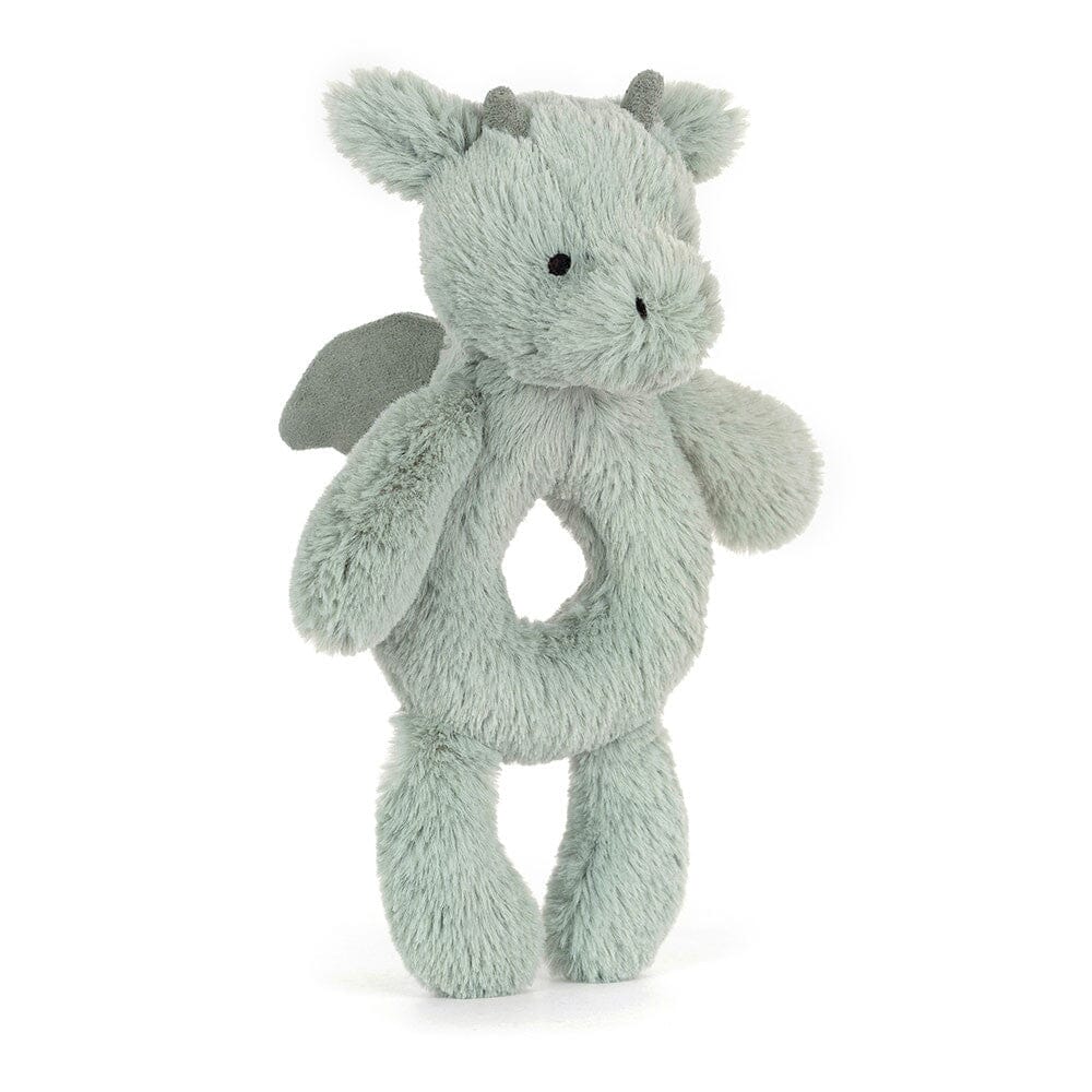 Jellycat - Ring Rattle | Bashful Dragon