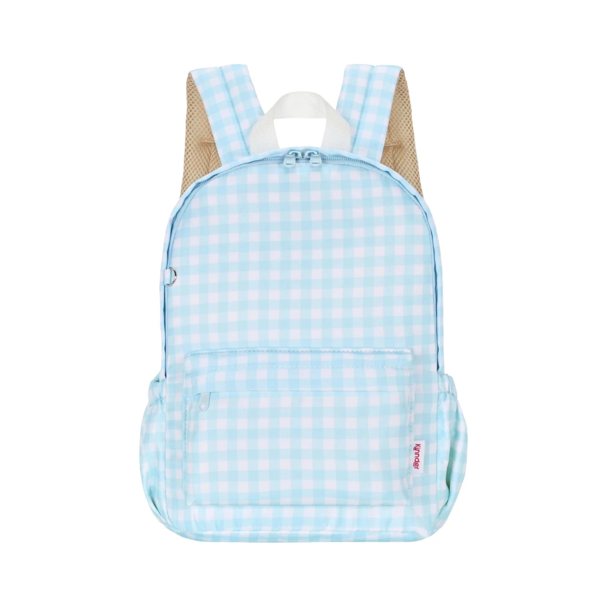 Kinnder - Daycare/Toddler Mini Backpack | Blue Gingham