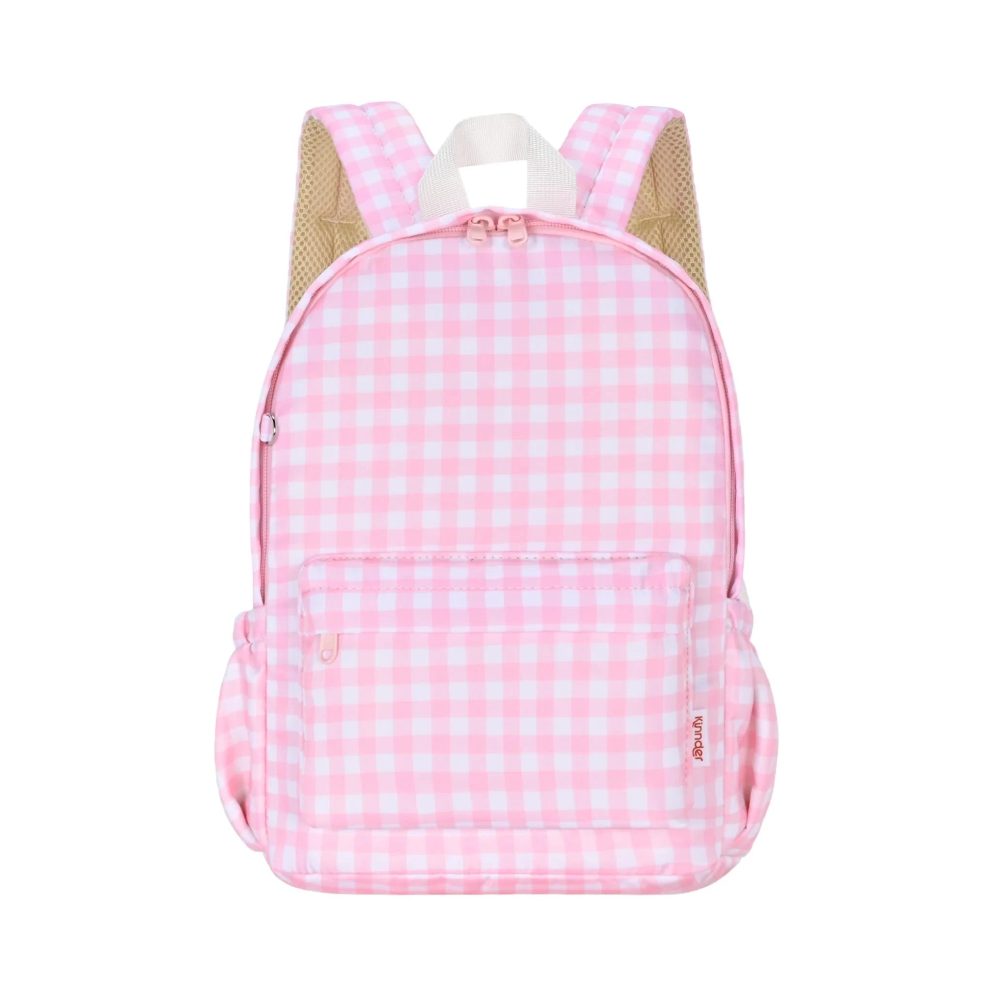 Kinnder - Daycare/Toddler Mini Backpack | Pink Gingham