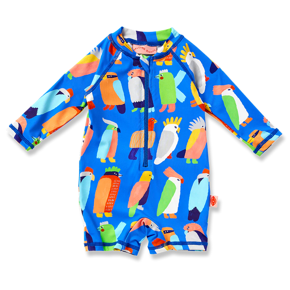 Halcyon Nights - Long Sleeve Rash Suit | Flamin' Galahs