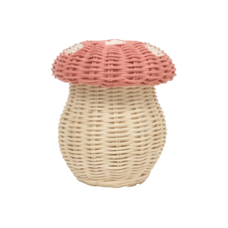 Olli Ella - Rattan Porcini Toadstool Basket | Musk