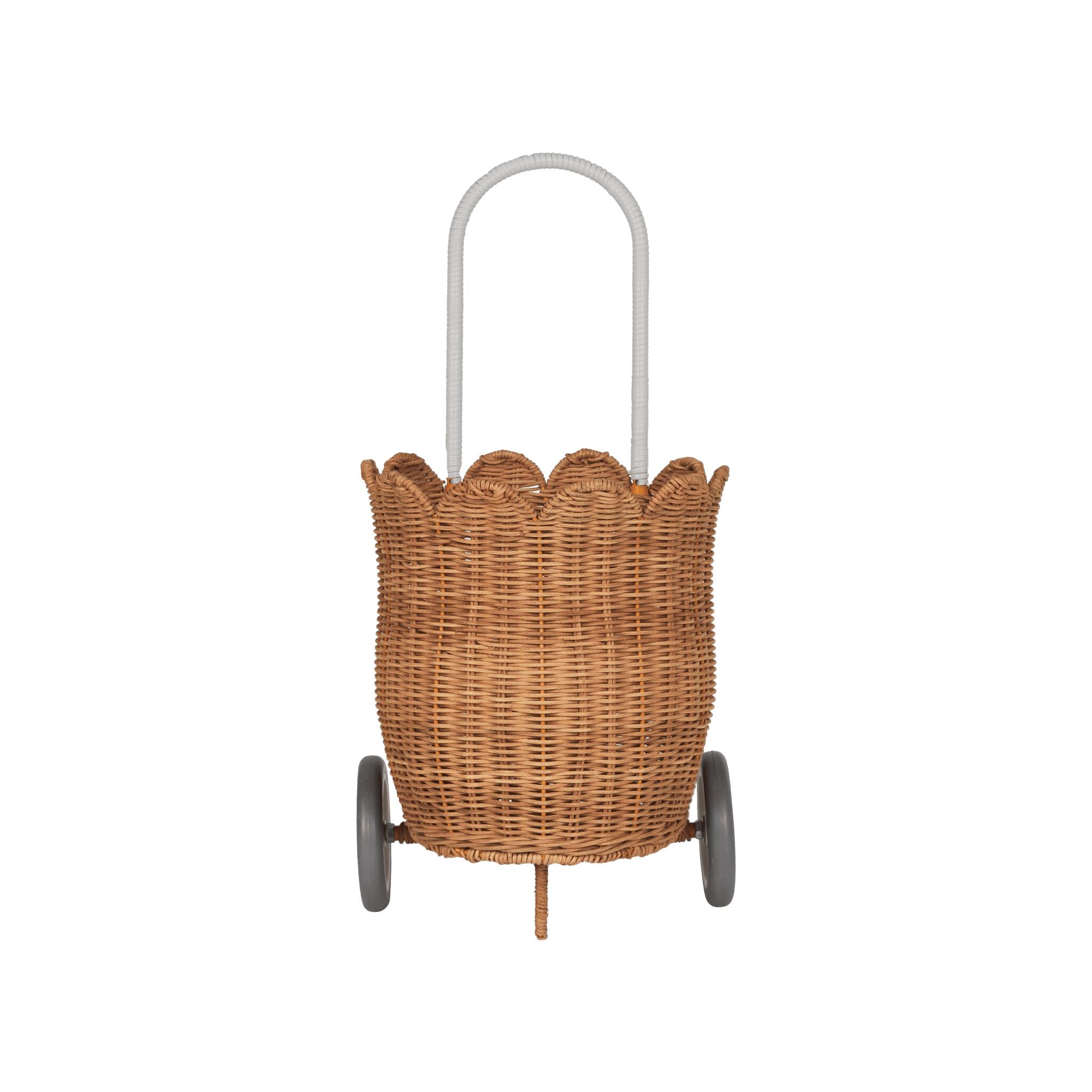 Olli Ella - Rattan Petal Luggy | Natural