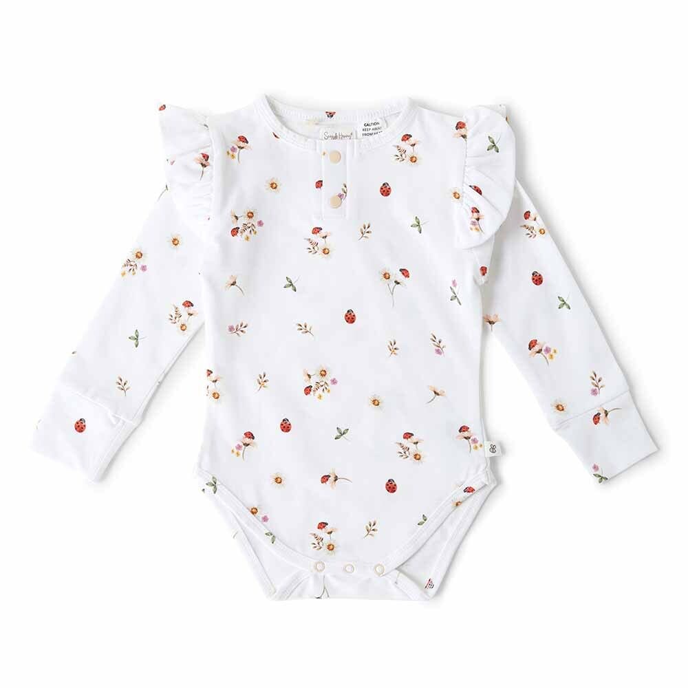 Snuggle Hunny - Organic Long Sleeve Bodysuit | Ladybug